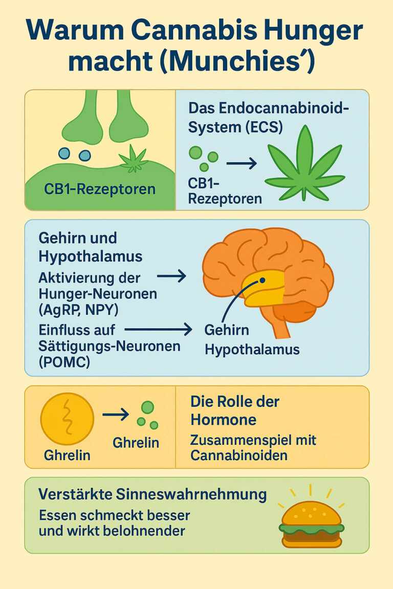 Cannabis und der gesteigerte Appetit: Mechanismen der „Munchies“ - WG8